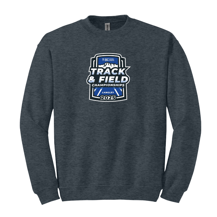 BCSS Track & Field 2025 Crew - Dark Grey – RushTeamApparel